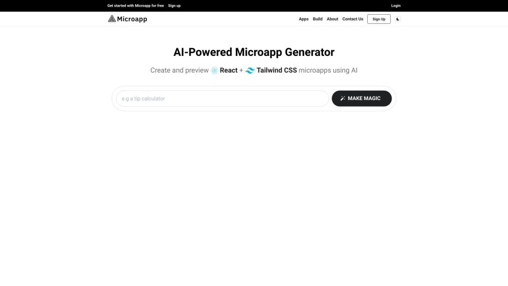 Microapp - AI Component Generator - Product information, Review ...