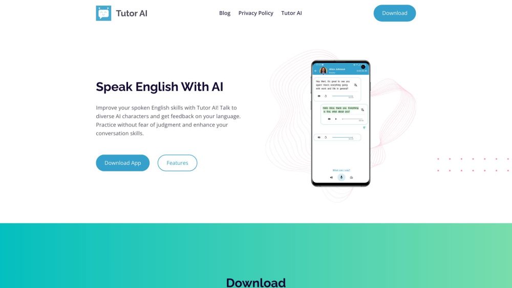 Tutor AI - Speak English With AI Reviews: Details, Pricing, Core ... Tutor AI - Speak English With AI Reviews: Details, Pricing, Core ...