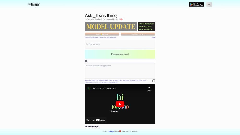 Whispr - Product information, Review, Pricing and alternatives 2023 ... Whispr - Product information, Review, Pricing and alternatives 2023 ...