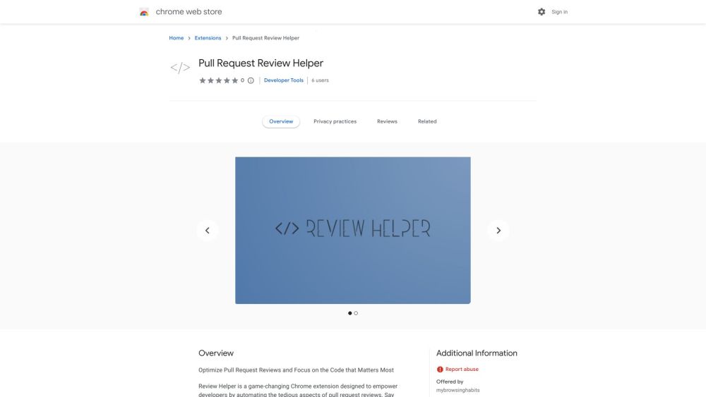 Pull Request Review Helper Reviews: Details, Pricing, Core features ... Pull Request Review Helper Reviews: Details, Pricing, Core features ...