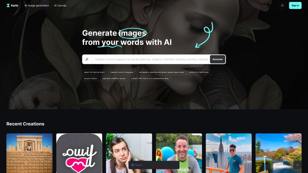 What is Karlo - AI Text-to-image generator, Review, Pricing and Karlo ... What is Karlo - AI Text-to-image generator, Review, Pricing and Karlo ...