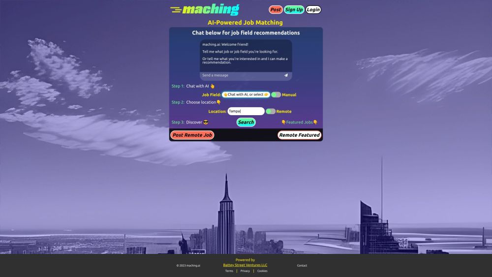 ChatTube vs maching.ai - AI-Powered Job Matching - compare the ... ChatTube vs maching.ai - AI-Powered Job Matching - compare the ...