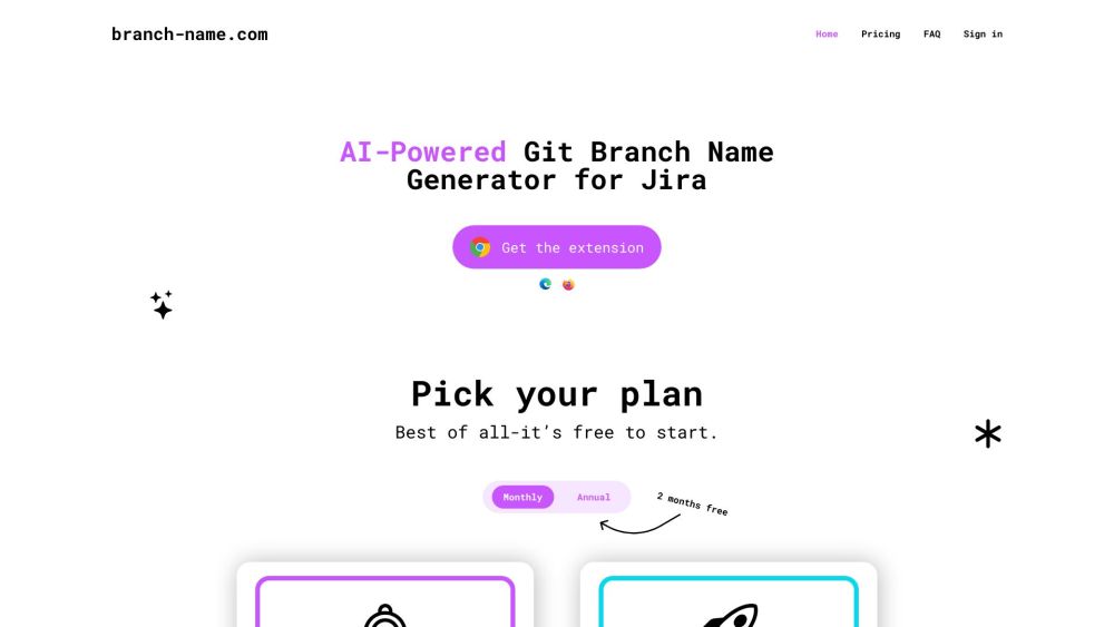 AI-Powered Git Branch Name Generator Reviews: Details, Pricing, Core ... AI-Powered Git Branch Name Generator Reviews: Details, Pricing, Core ...