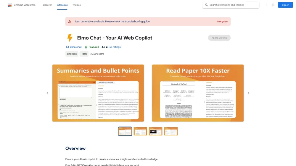 Elmo ai chrome extension: install, download, users, alternative - Toolify