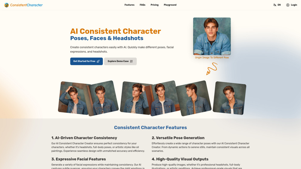 AI Consistent Character Creator: AI tool for creating consistent ... AI Consistent Character Creator: AI tool for creating consistent ...