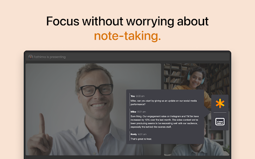 NotePlan AI Meeting Notes ai chrome extension: 为Google Meet提供的AI驱动的转录和摘要。 NotePlan AI Meeting Notes ai chrome extension: 为Google Meet提供的AI驱动的转录和摘要。