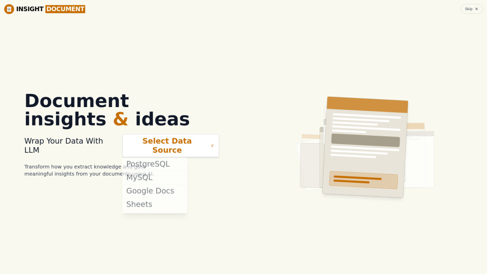 Insight Document: Plataforma de IA para el análisis de documentos y ...