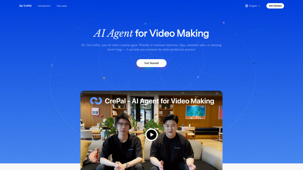 CrePal: AI视频创作代理，自动化视频生产。